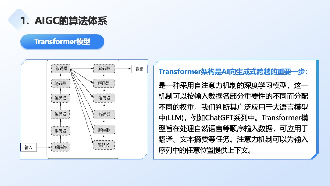 AIGC基础知识与技能PPT模板免费下载 - PPT百科